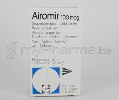 Apotheek Wezel 2400 Mol : Zoek op actief bestanddeel - S - Salbutamol ...